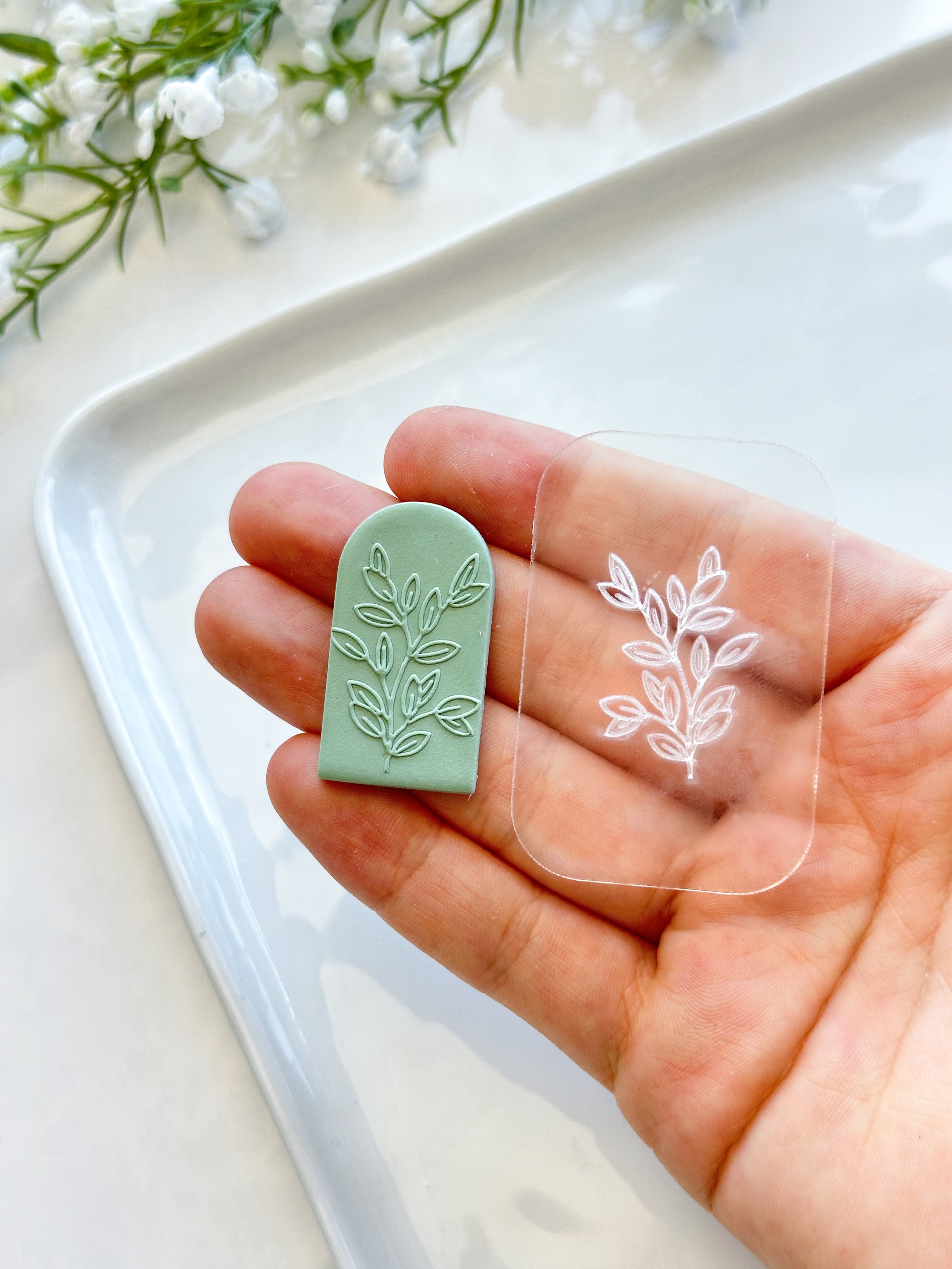 Acrylic Texture Tiles – Tera Clay