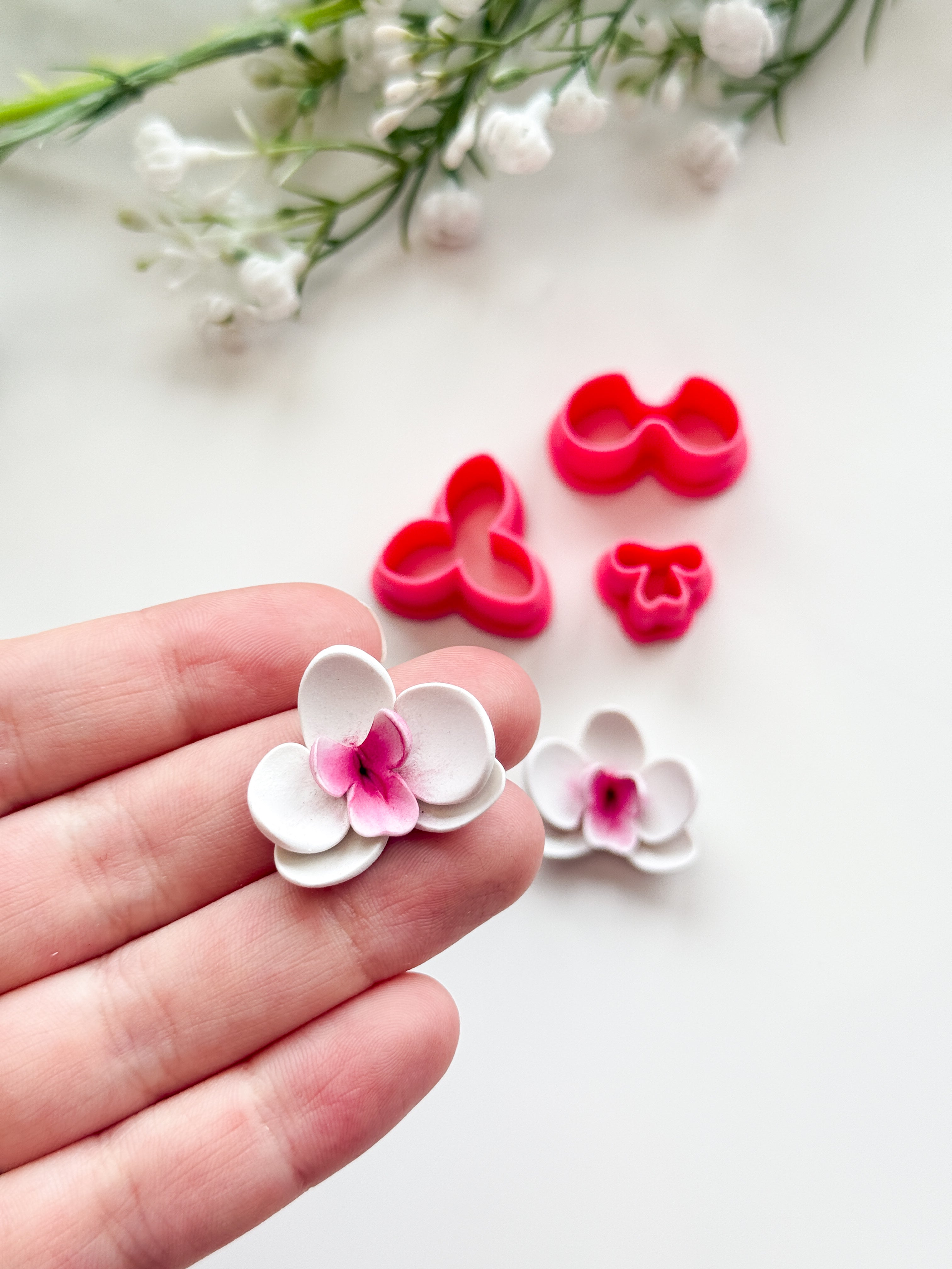 Orchid Builder Flower Polymer Clay Cutter Set – Tera Clay