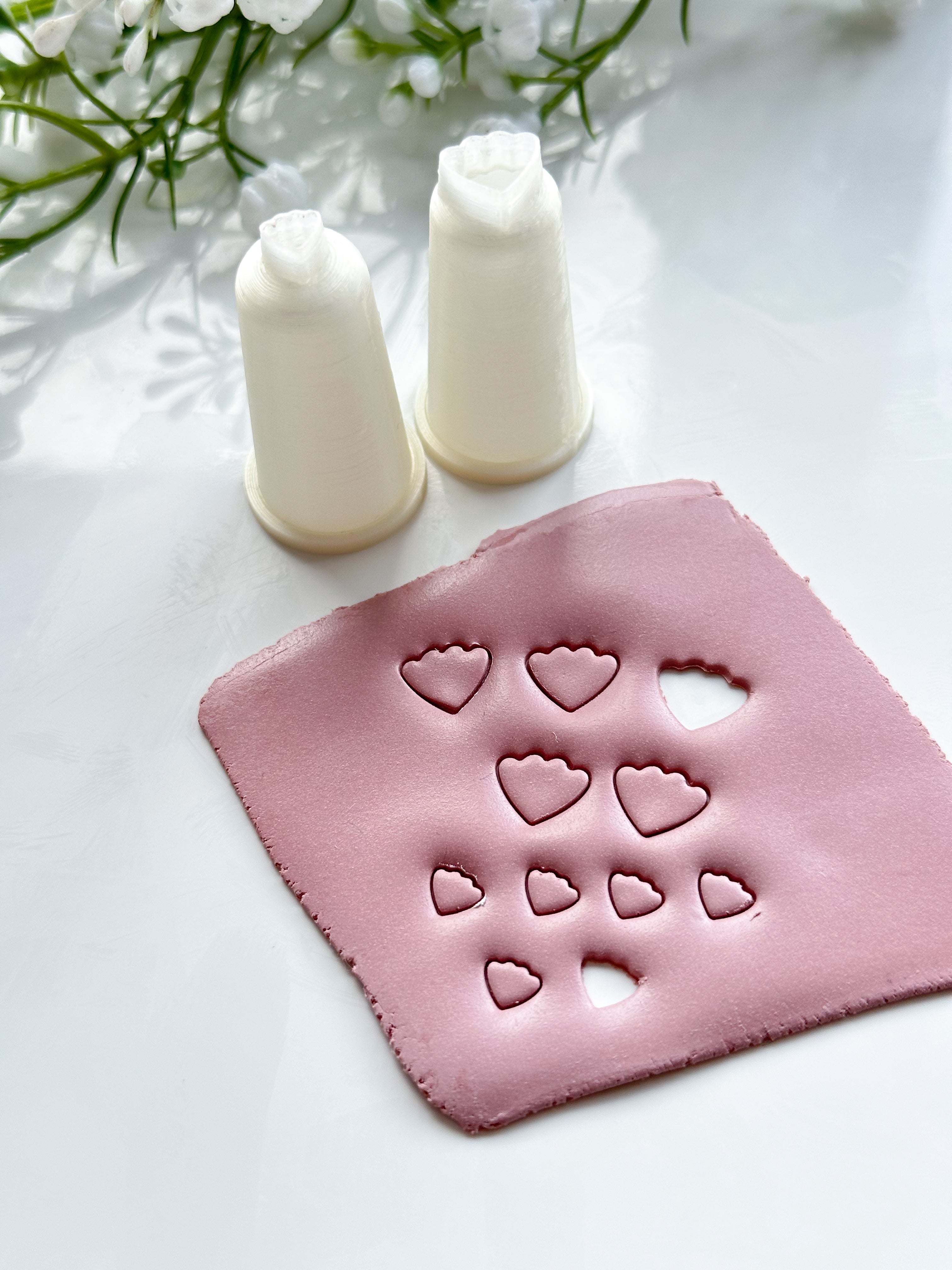 Petal 4-fold Micro Polymer Clay Cutter – Tera Clay