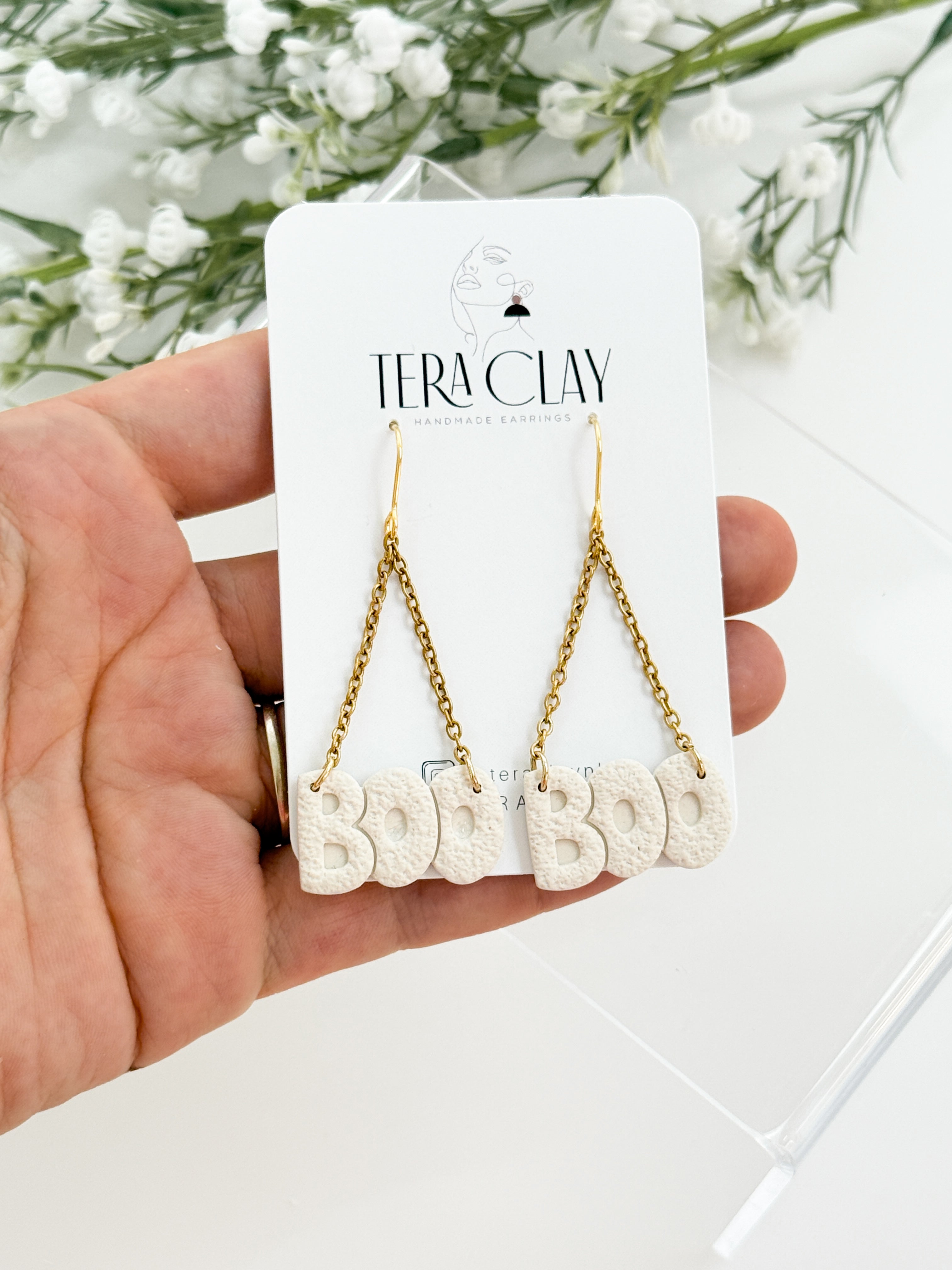 The BOO Chain Dangles – Tera Clay