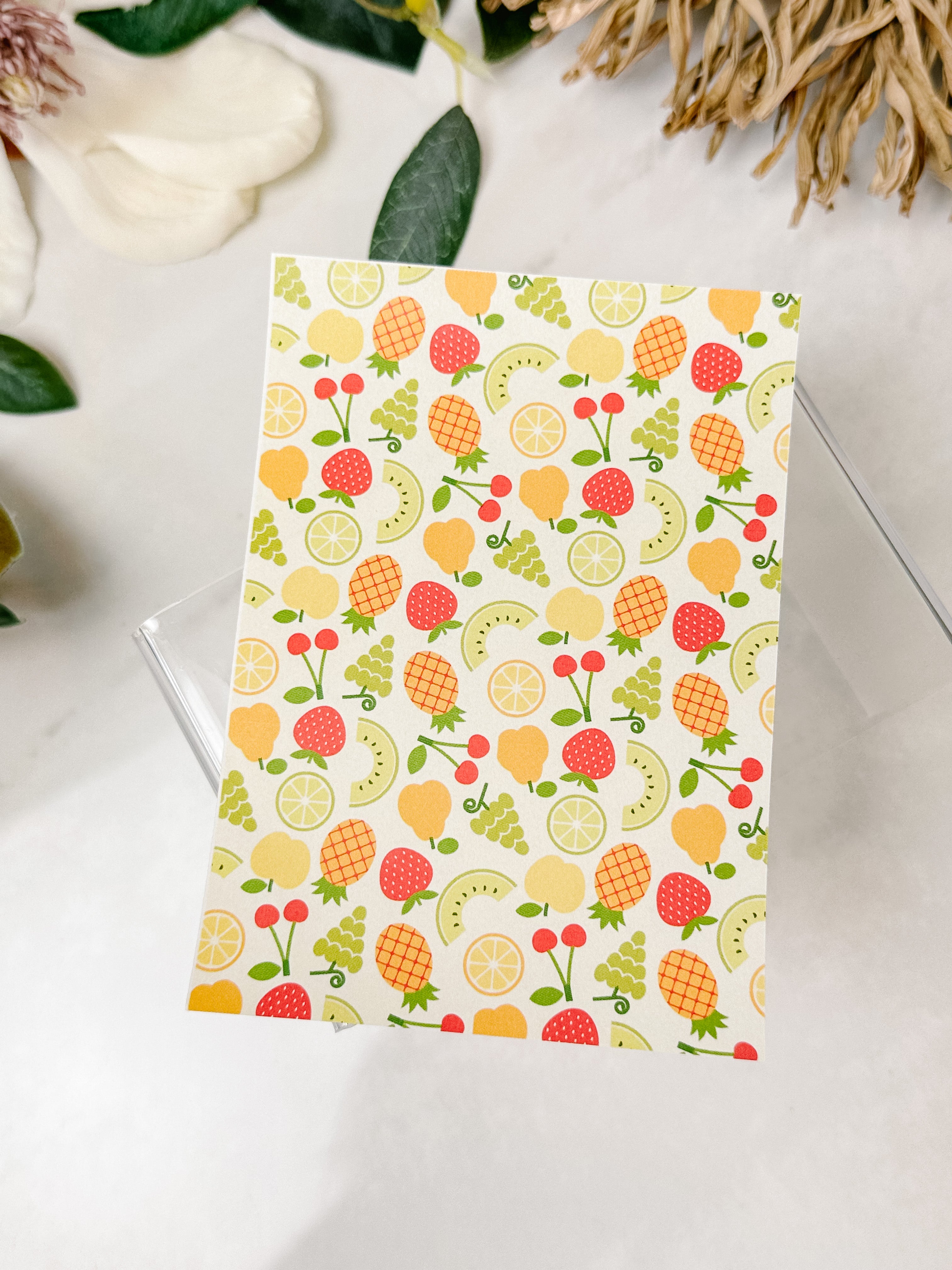 Transfer Paper 114 Fruit Slab | Fruity Image Water Transfer – Tera Clay