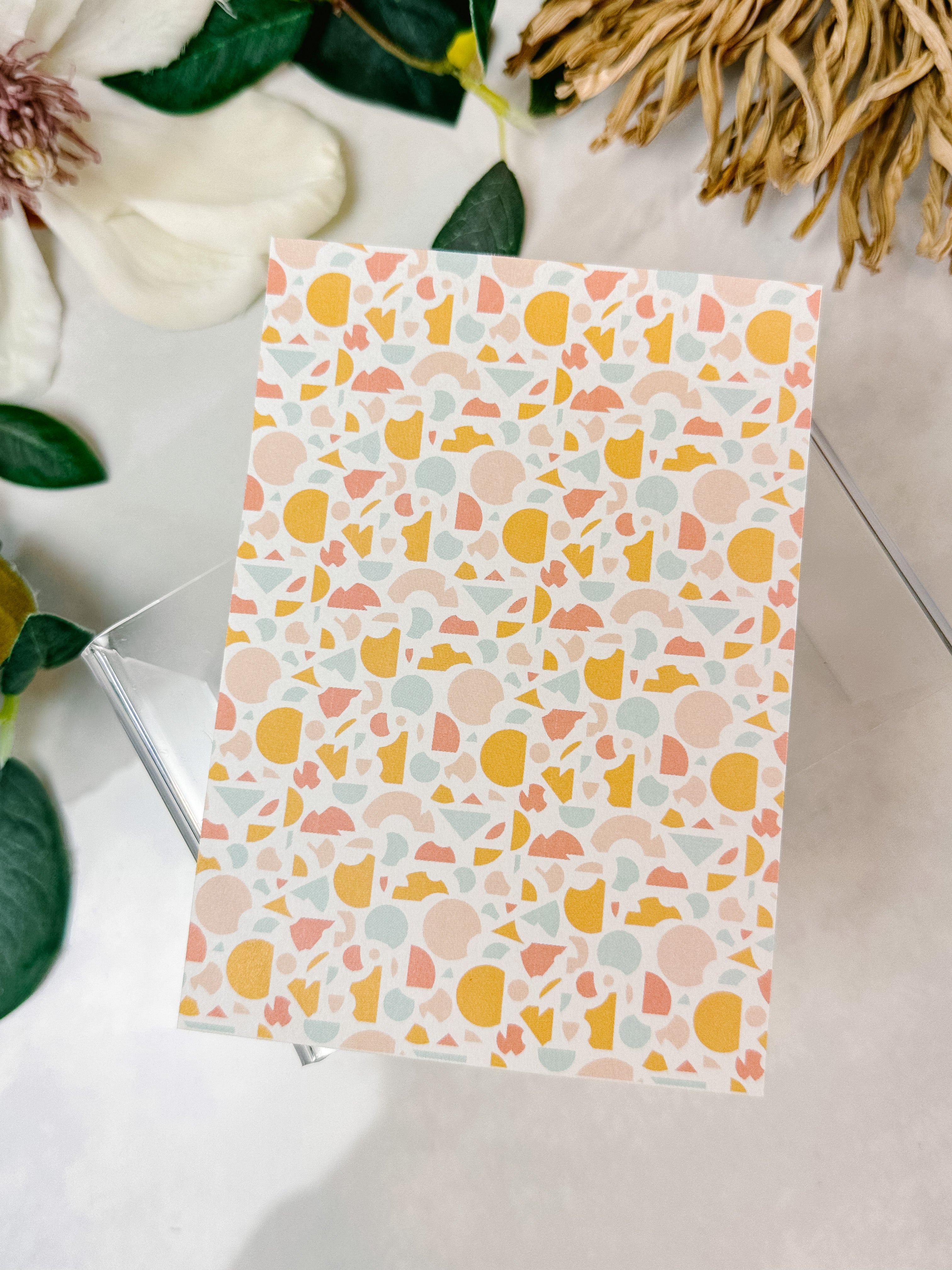 Transfer Paper 155 Geometric Shapes | Image Water Transfer – Tera Clay